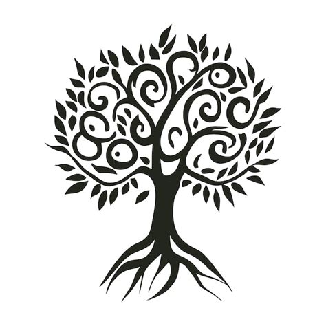 Premium Vector Tree Monogram Logo Vector 1
