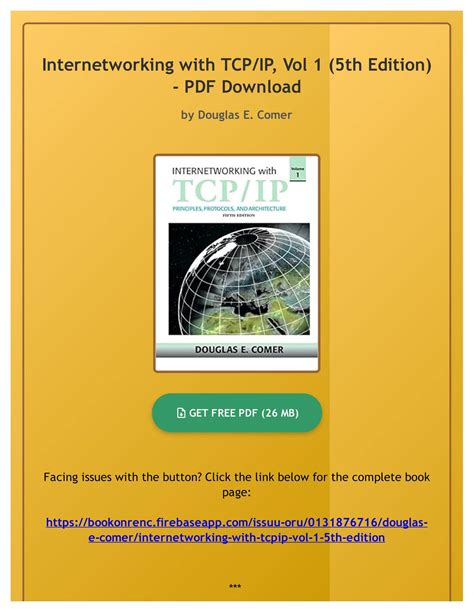 Pdf Free Internetworking With Tcpip Vol 1 5th Edition By Douglas E