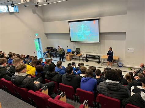 Northampton College On Linkedin A Big Thank You To Northampton Saints Star Samuel Matavesi Who