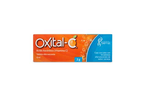 Ascorbic Acid 2g Orange Flavor 10 Effervescent Tablets Mexiessentials