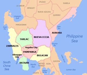 Region 3 Cities And Provinces In Region Iii Philippines Philippines