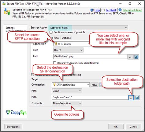 How To Move Files To Sftp Using Ssis Ftp Sftp Zappysys Community