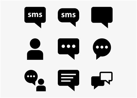 Text Message Icon Vector