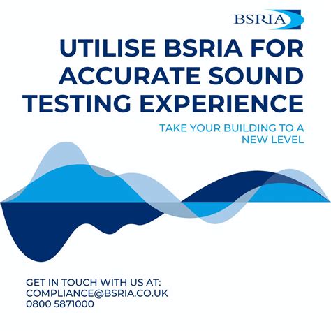 Bsria On Linkedin Bsria Soundtesting Acousticexcellence Buildingregulations Bookyourtest