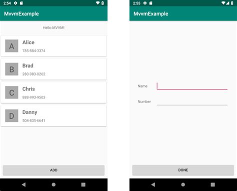 Android Kotlin Mvvm And Aac 연습 예제