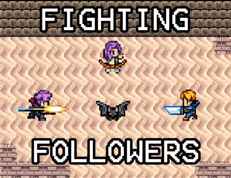 RPG Maker MV MZ Fighting Followers Party Action Battle System By AquaEcho