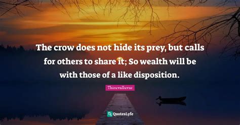 The Crow Does Not Hide Its Prey But Calls For Others To Share It So