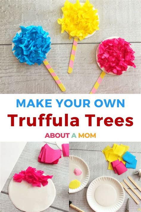 Dr Seuss Craft Make Your Own Truffula Trees Dr Seuss Truffula Tree