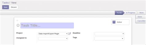 Odoo Project Management