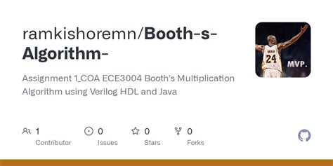 GitHub Ramkishoremn Booth S Algorithm Assignment COA ECE Booth S Multiplication