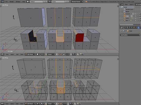 Multiple Meshes In One Object Basics And Interface Blender Artists Community