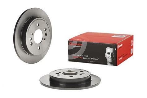08b60221 Brembo Prime Brake Disc 239x9mm 4 Solid For Honda Jazz 4