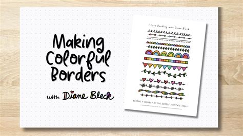Cute Simple Border Designs To Draw