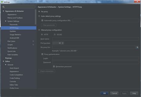 How To Set Proxy For Android Sdk Manager Stack Overflow