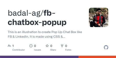 Github Badal Agfb Chatbox Popup This Is An Illustration To Create