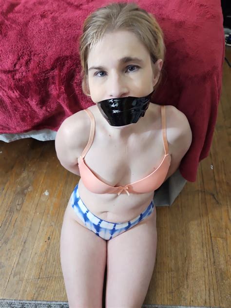 Bondage Tape Gagged Rgagged