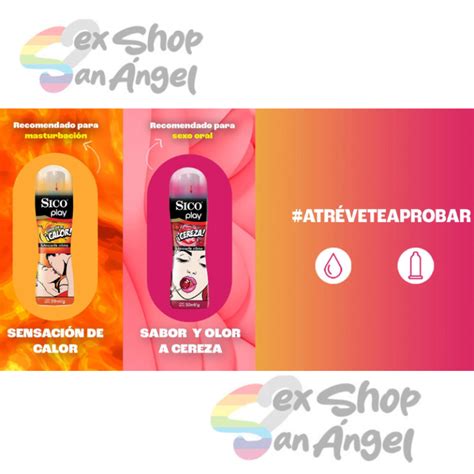 Lubricante Sico Play SensaciÓn De Calor Sex Shop San Ángel