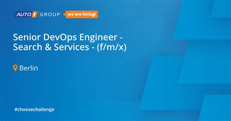 senior devops engineer search and services f m x auto1 group careers