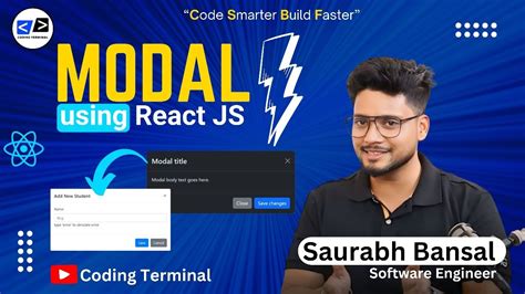 Custom Modal React Js Machine Coding Round Interview Preparation