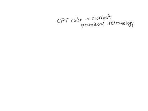 Solved Using The Cpt Manual Select The Code For The Following