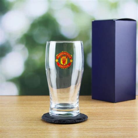 Manchester United Glass United We Stand Pint Glass North Bay Listings