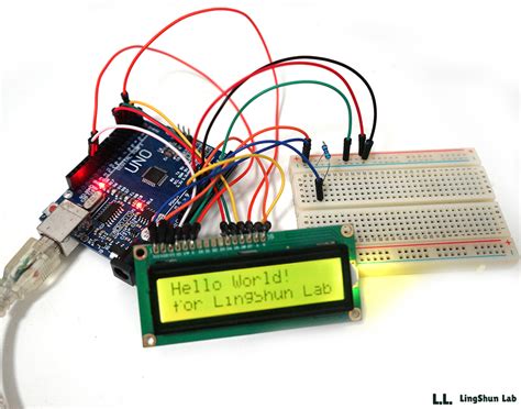 Arduino携手lcd1602 向世界问好“hello World！”v0引脚接什么 Csdn博客