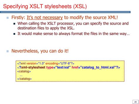 Ppt 2 Xml Transformations 21 Xpath And Xslt Powerpoint