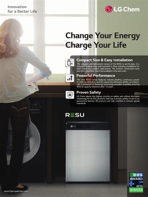 Lg Chem Datasheet Pdf Energy Technology Physical Quantities