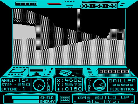 Driller 1987 By Incentive Zx Spectrum Game