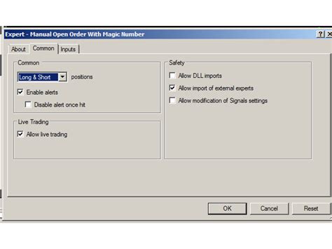Manual Open Trade With Magic Number Buy Trading Utility For Metatrader 4