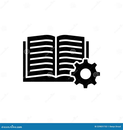 Document Vector Icon Set Technical Documentation Illustration Sign Collection Manual Symbol