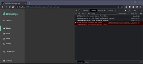 Catalog Blank Page Issue Backstage Backstage GitHub