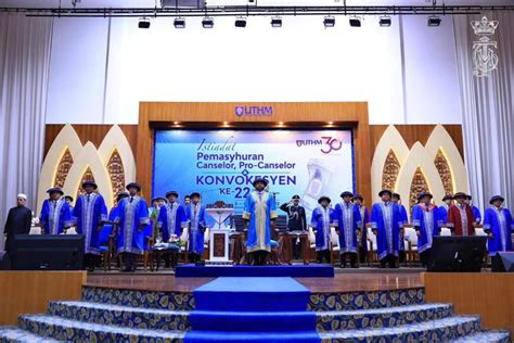 22nd Convocation Ceremony Of University Tun Hussein Onn Malaysia Uthm