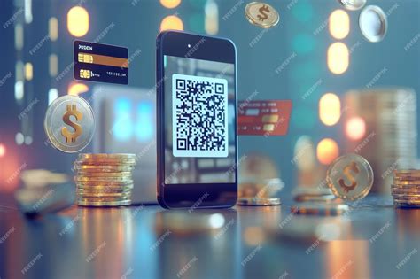 Futuristic Qr Code Mobile Scanning And Digital Payment Technology Revolutionizing Ecommerce