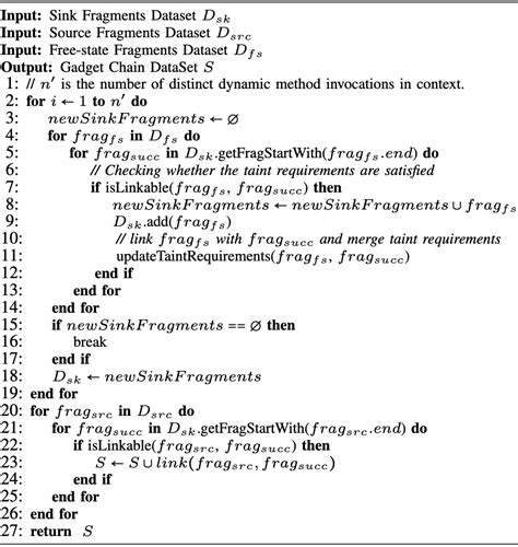 论文 Efficient Detection Of Java Deserialization Gadget Chains Via Bottom Up Gadget Search And