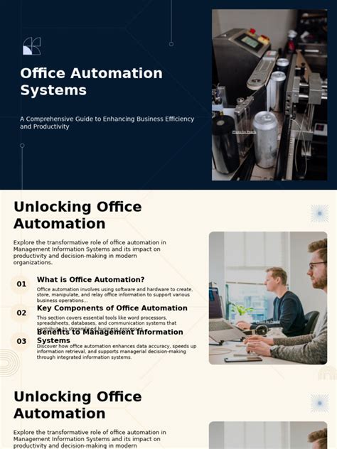 Presentation 3 Office Automation System Benefit And Overview Pdf