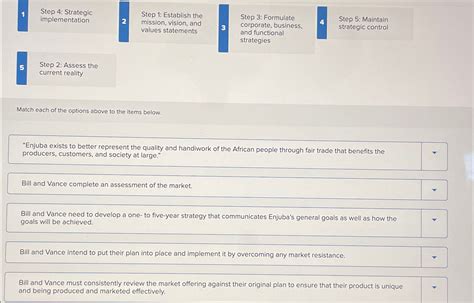 Solved Step 4 Strategic Implementation25step 2 Assess The