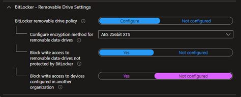 Removable Storage Automatic Bitlocker Recovery Key Escrow To Azure Ad