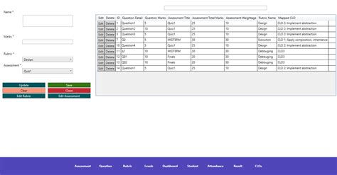 github hamadhassan obe management system outcome based education