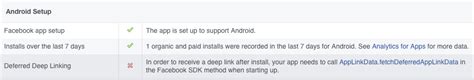 facebook deep linking not working on android stack overflow