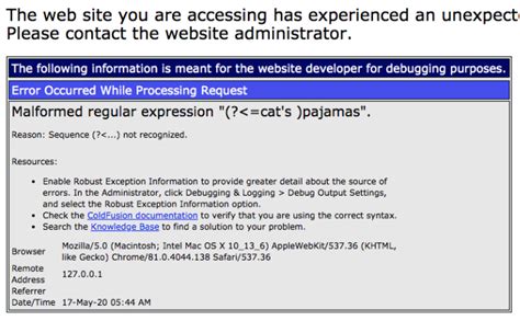 Application Setting UseJavaAsRegexEngine Tells CFML To Use Java S RegEx Engine For Built In Re