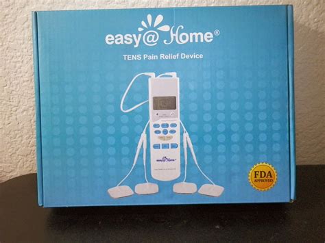 Mygreatfinds Tens Handheld Electronic Pulse Massager Unit By Easyhome
