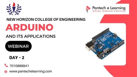 day 2 arduino and its applications new horizon college of
