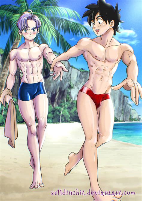 Goten Y Trunks By Zelldinchit On Deviantart