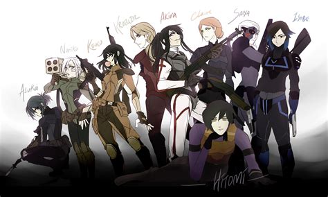 Collab W Eandpi233 Rrproani Ladies Of Exo Force By Melancholiste On Deviantart