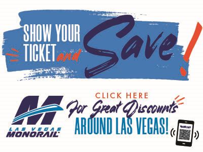Las Vegas Monorail Tickets Ticket Selection