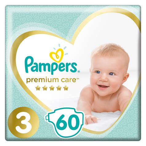 Pampers Premium Care 3 Midi 60 pcs jednorázové plienky | BRENDON