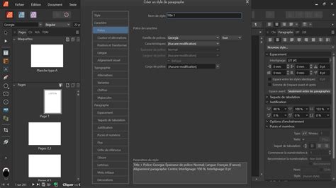 Affinity Publisher Paragraph Style Window Affinity On Desktop Questions MacOS And Windows