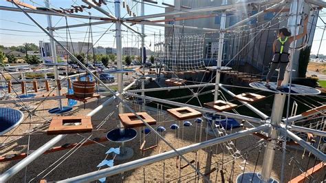 New Obstacle Course Near Boise Towers Over I 84 Its High Idaho