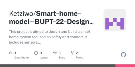 Github Ketziwo Smart Home Model Bupt Design And Build This Project Is Aimed To Design And